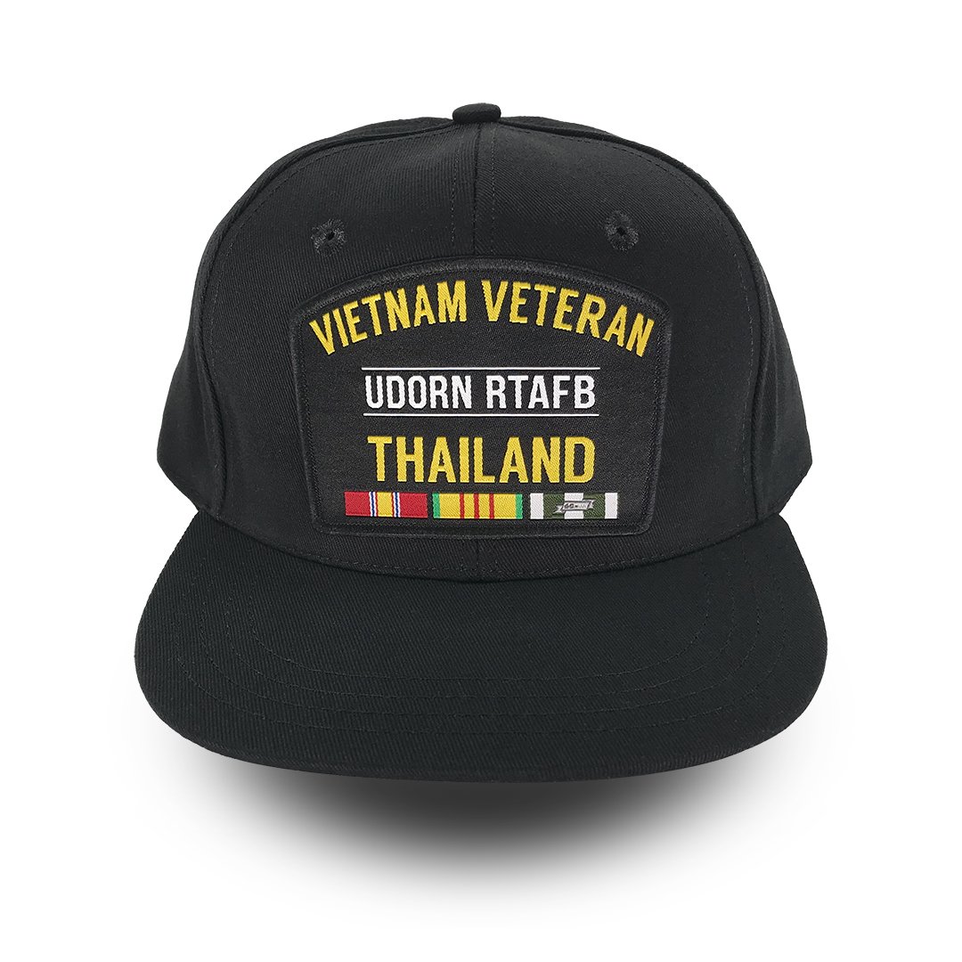 Vietnam Veteran Thailand "Udorn RTAFB" - Woven Patch Cap – Wandering I
