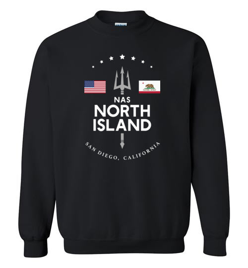 NAS North Island - Men's/Unisex Crewneck Sweatshirt – Wandering I