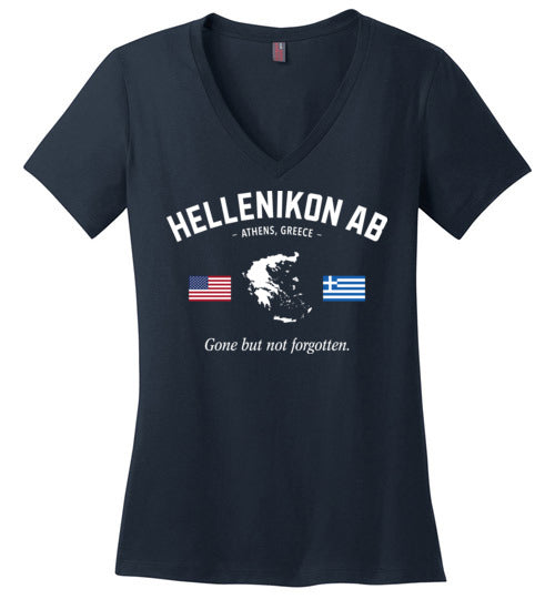 Hellenikon AB "GBNF" - Women's V-Neck T-Shirt – Wandering I