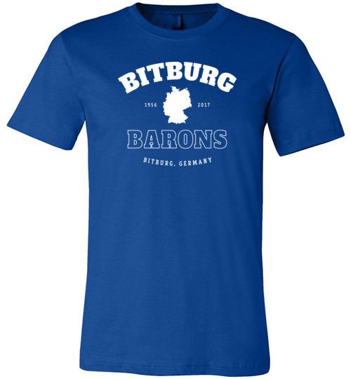 Bitburg Barons - Men's/Unisex Lightweight Fitted T-Shirt – Wandering I