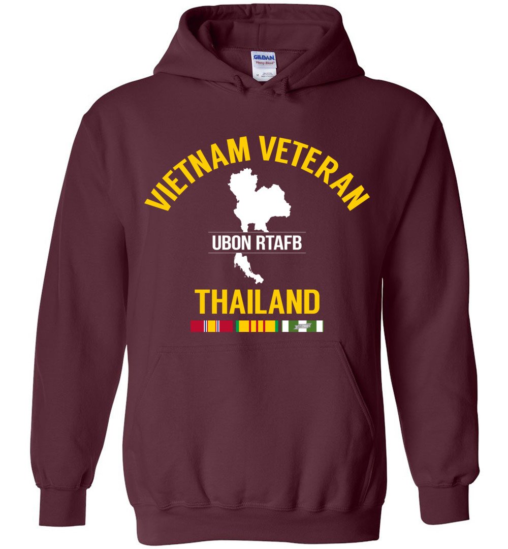 Vietnam Veteran Thailand "Ubon RTAFB" - Men's/Unisex Hoodie – Wandering I