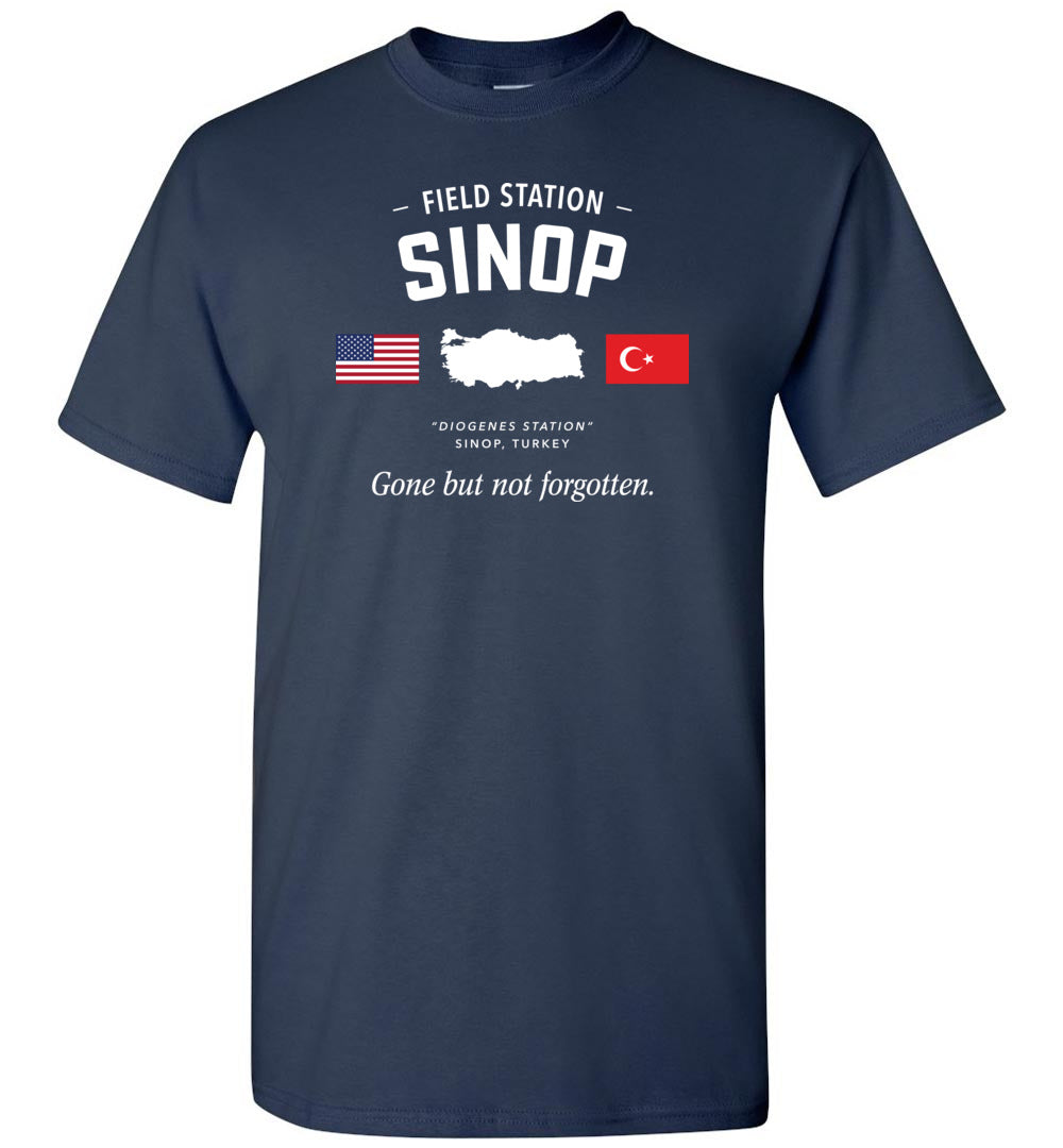 Field Station Sinop "GBNF" - Men's/Unisex Midweight Standard Fit T-Shi ...