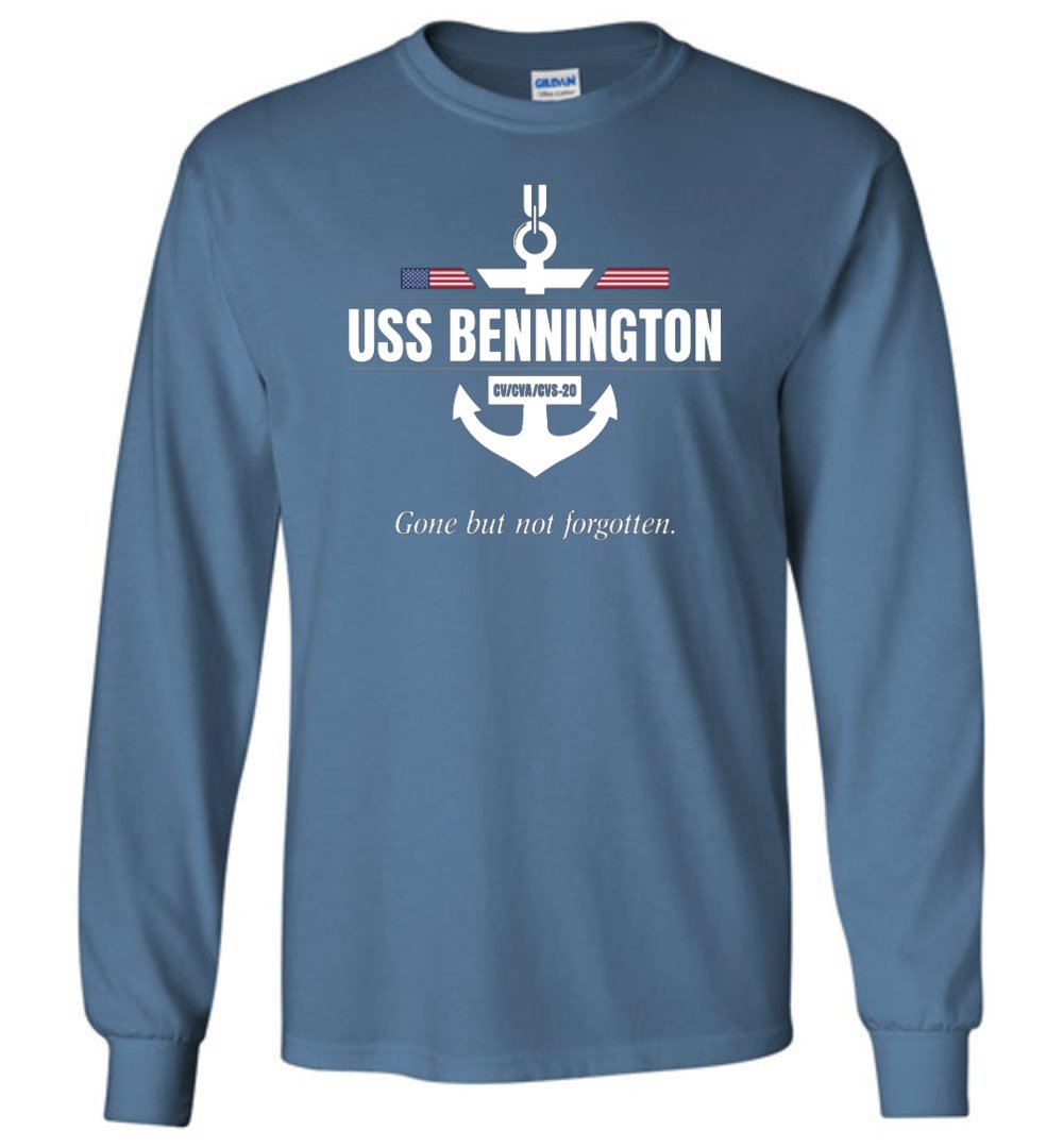 USS Bennington CV/CVA/CVS-20 "GBNF" - Men's/Unisex Long-Sleeve T-Shirt ...