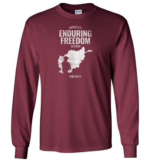 Operation Enduring Freedom "FOB Fenty" - Men's/Unisex Long-Sleeve T-Sh ...