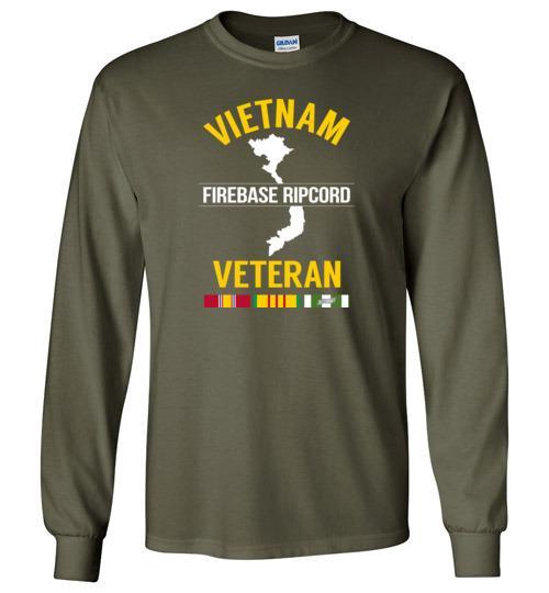 Vietnam Veteran "Firebase Ripcord" - Men's/Unisex Long-Sleeve T-Shirt ...