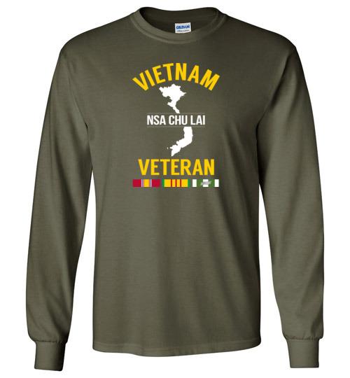 Vietnam Veteran "NSA Chu Lai" - Men's/Unisex Long-Sleeve T-Shirt ...