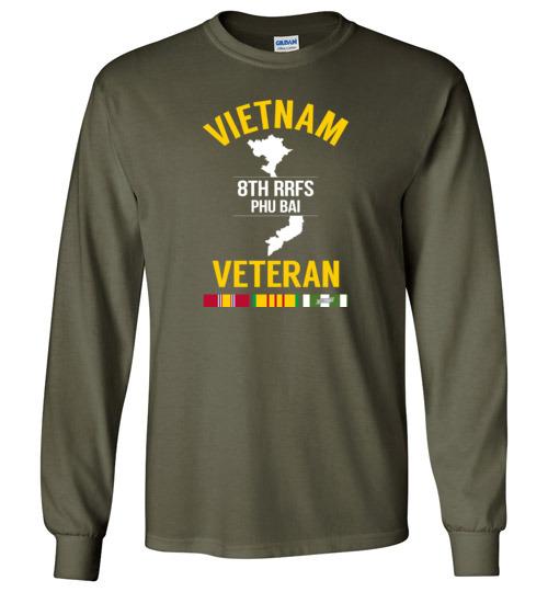 Vietnam Veteran "8th RRFS Phu Bai" - Men's/Unisex Long-Sleeve T-Shirt ...