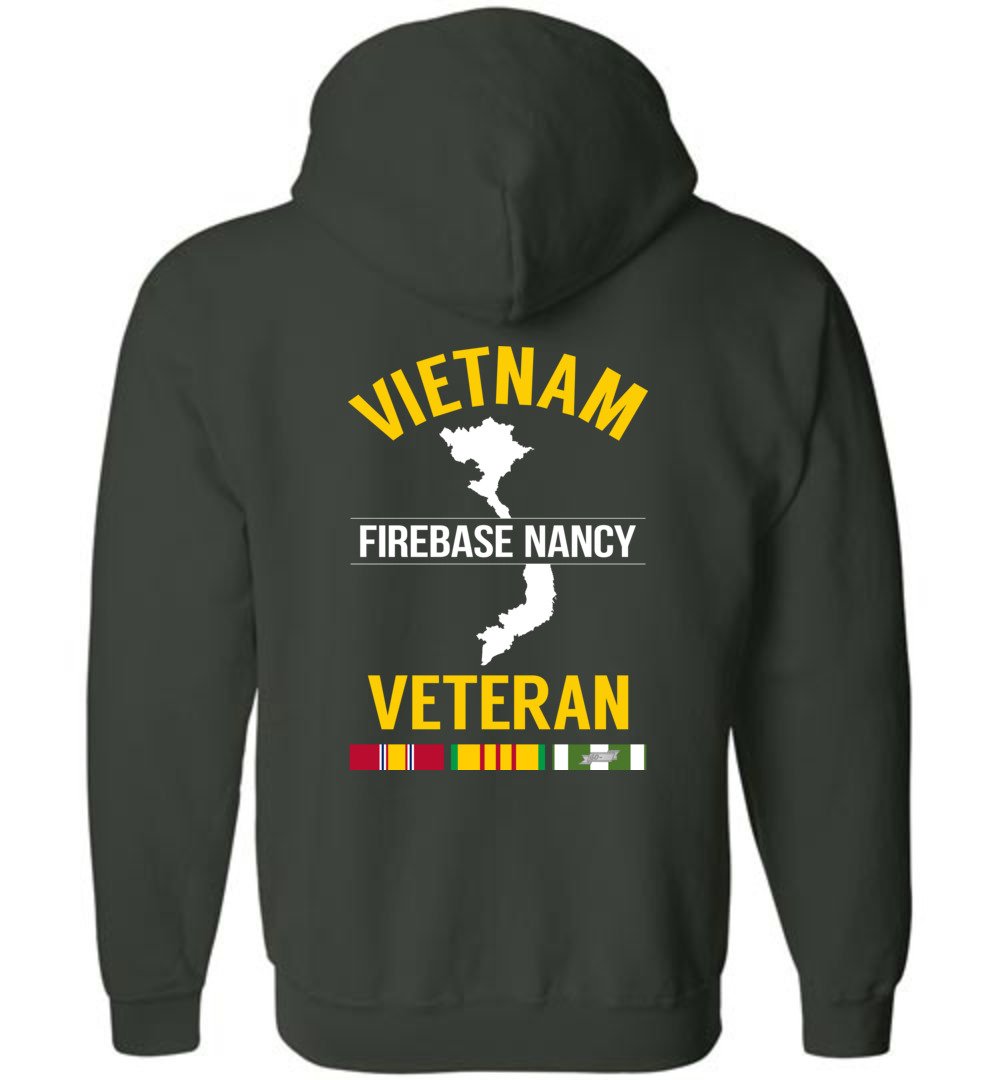 Vietnam Veteran "Firebase Nancy" - Men's/Unisex Zip-Up Hoodie – Wandering I