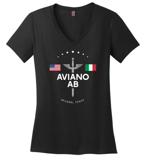 Aviano AB - Women's V-Neck T-Shirt – Wandering I