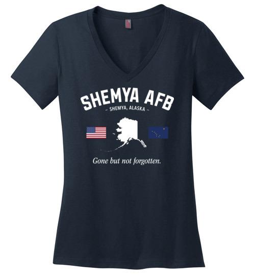 Shemya AFB "GBNF" - Women's V-Neck T-Shirt – Wandering I