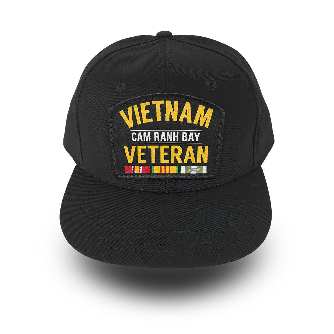 Vietnam Veteran "Cam Ranh Bay" - Woven Patch Cap – Wandering I