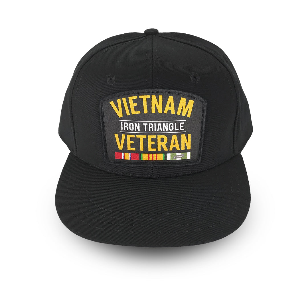 Vietnam Veteran "Iron Triangle" - Woven Patch Cap – Wandering I