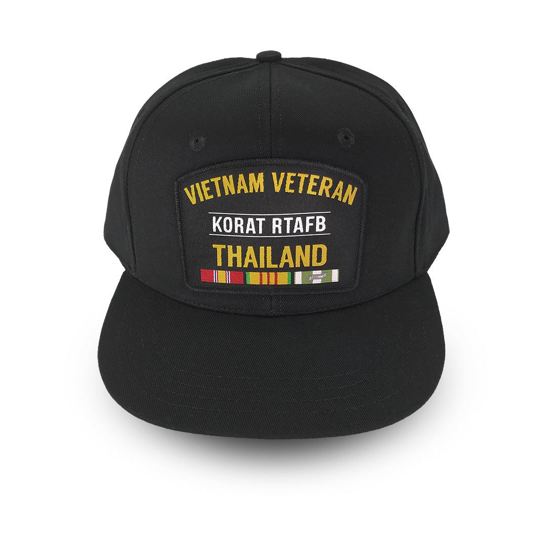 Vietnam Veteran Thailand "Korat RTAFB" - Woven Patch Cap – Wandering I