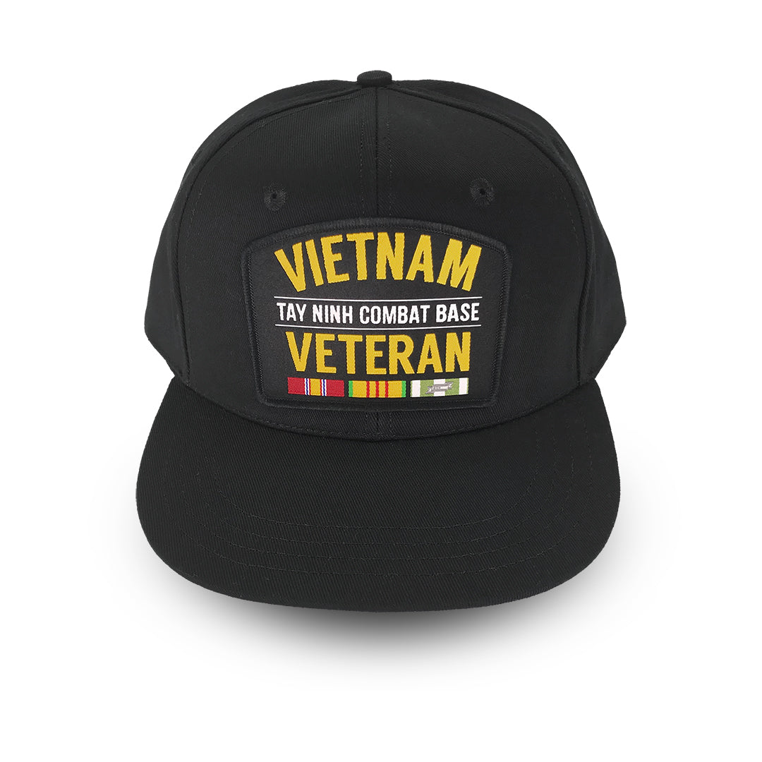 Vietnam Veteran "Tay Ninh Combat Base" - Woven Patch Cap – Wandering I